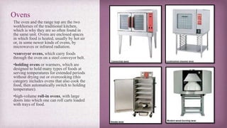 Quantity kitchen equipments | PPTX