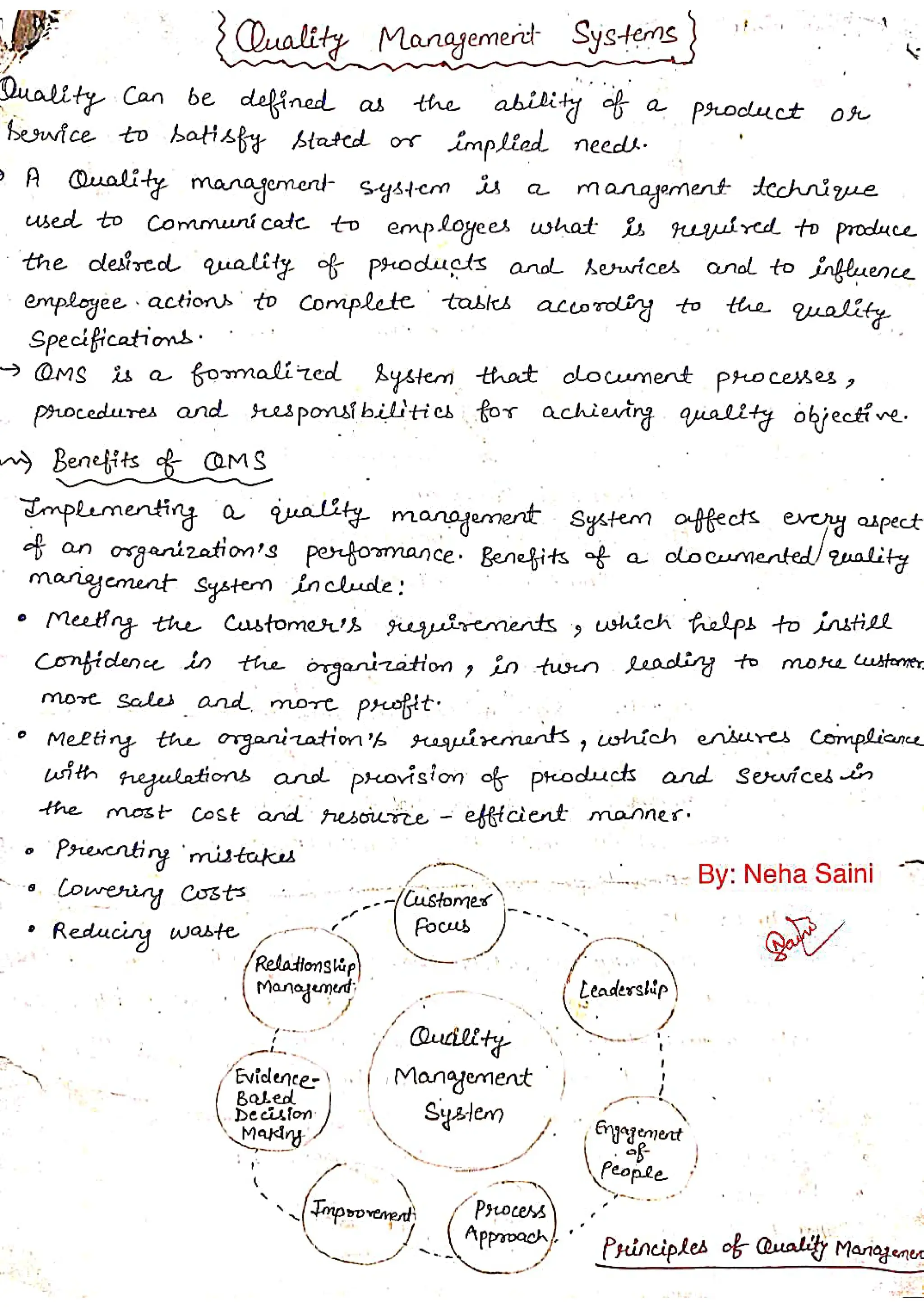 Quality Management System.pdf (Industrial Pharmacy) | PDF