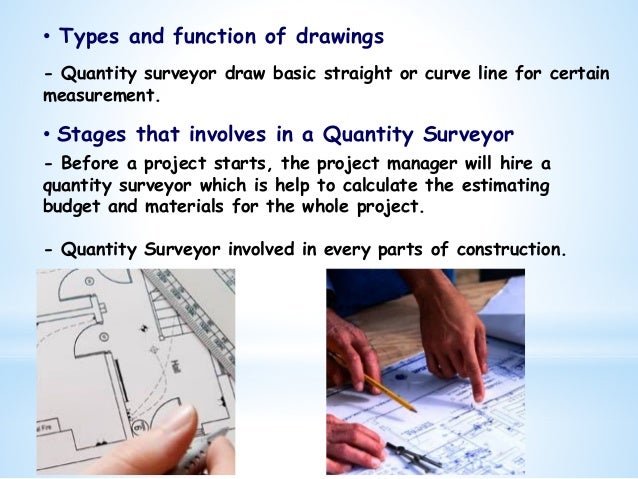 Quantity surveying drawing FNBE 2014