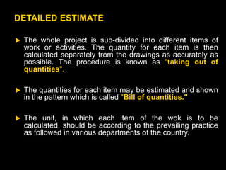 Quantity Surveying & valuation.ppt
