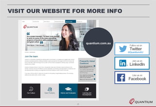 Why join Quantium? | PPT