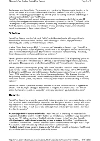 Quantix virtualisation case study | PDF