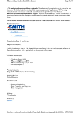 Quantix virtualisation case study | PDF