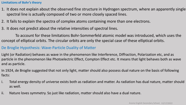 Quantization of energy.pptx | Chemistry | Science