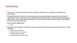 QuantLib Bond Analytics Tutorial | PPT