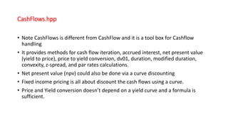 QuantLib Bond Analytics Tutorial | PPT