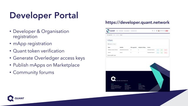 Quant Overledger for Mobility, IOT and Automotive sectors - MOBI ...