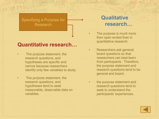 Quant qual research(1) | PPT