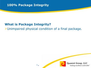 ROI & Mail Package Integrity | PPT