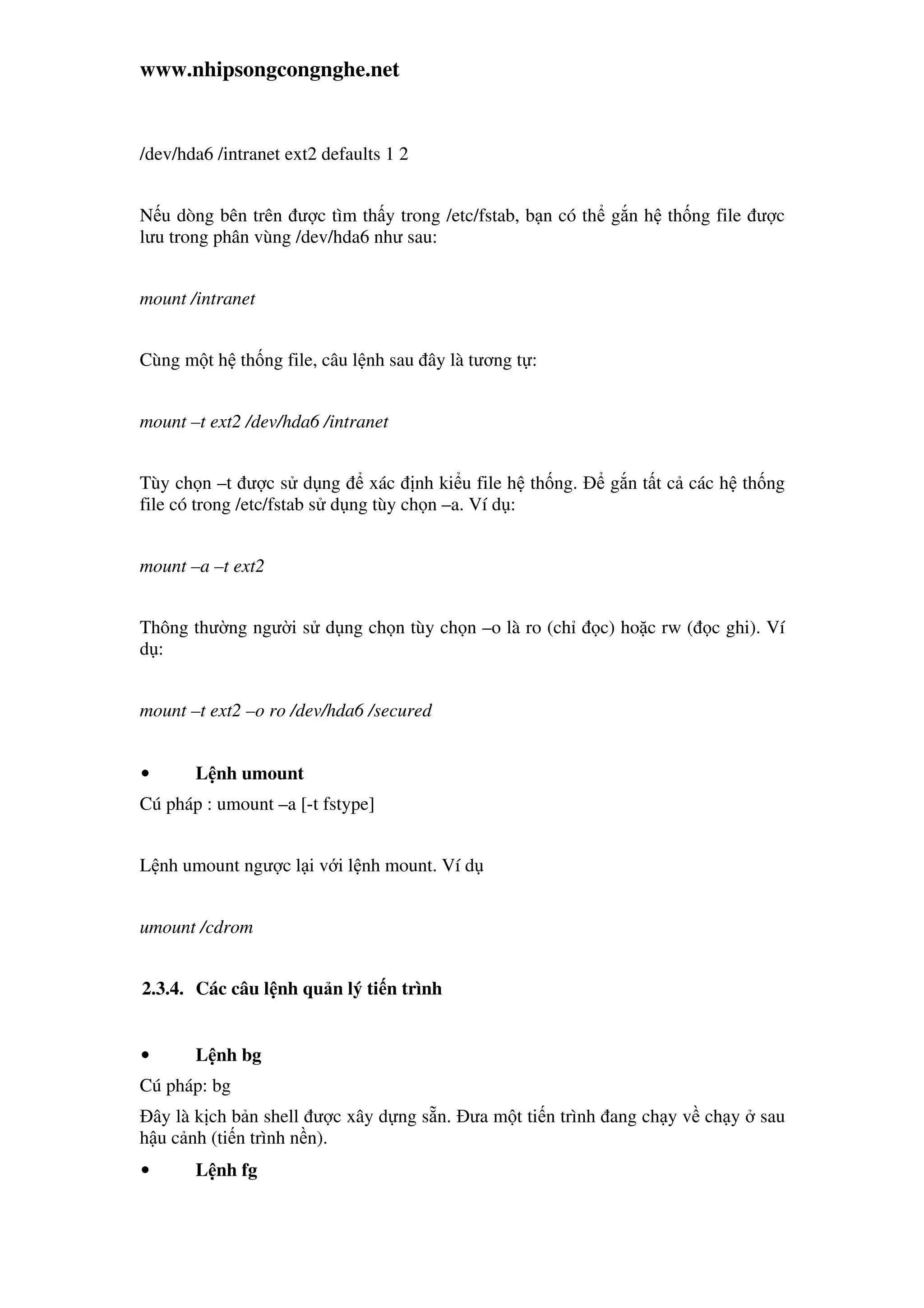 Quan tri he dieu hanh linux | PDF