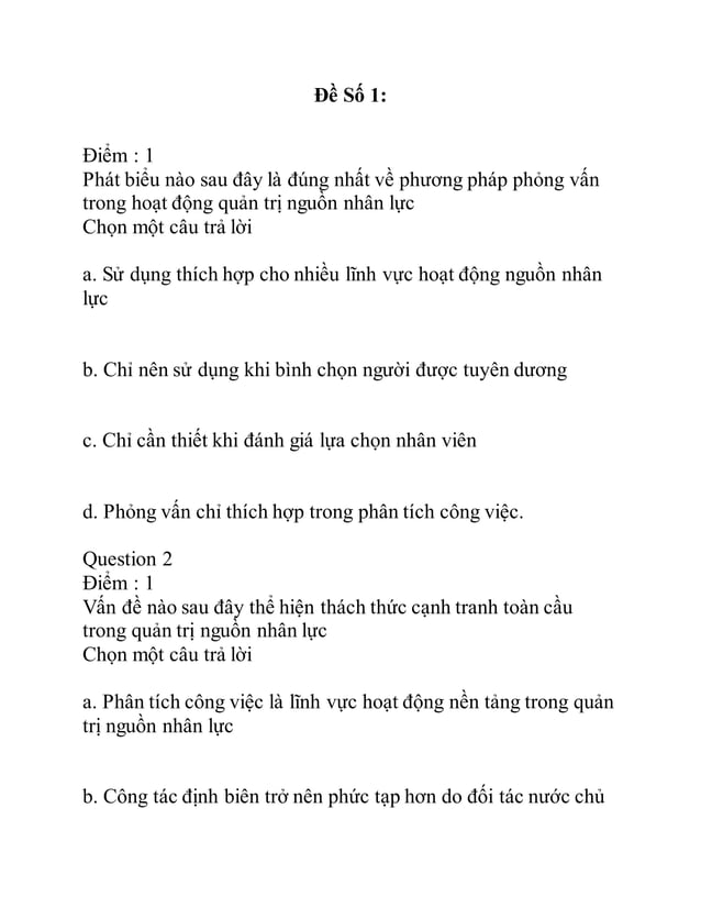 Quan tri nguon nhan luc | DOCX