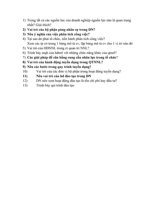 Quan tri nhan luc | PDF