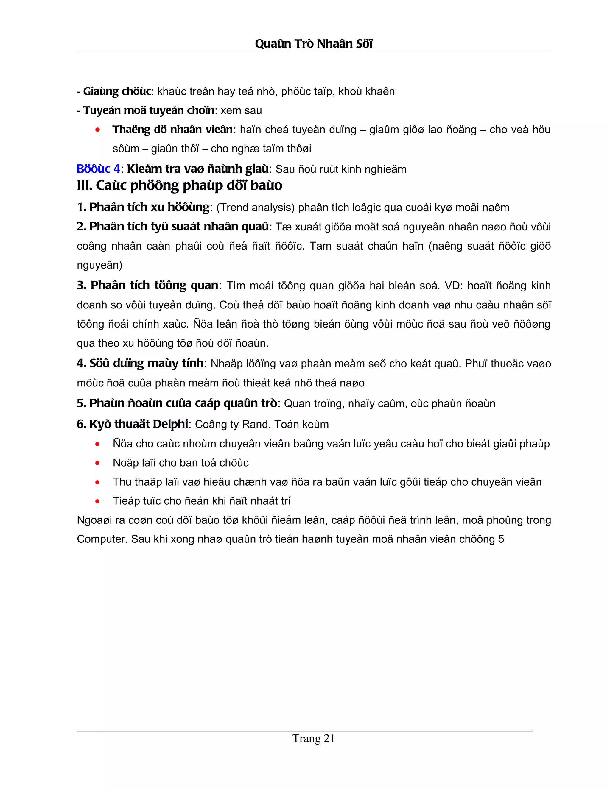 Quan tri nhan su | DOC