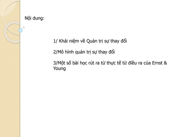 Quan tri su thay doi | PPTX