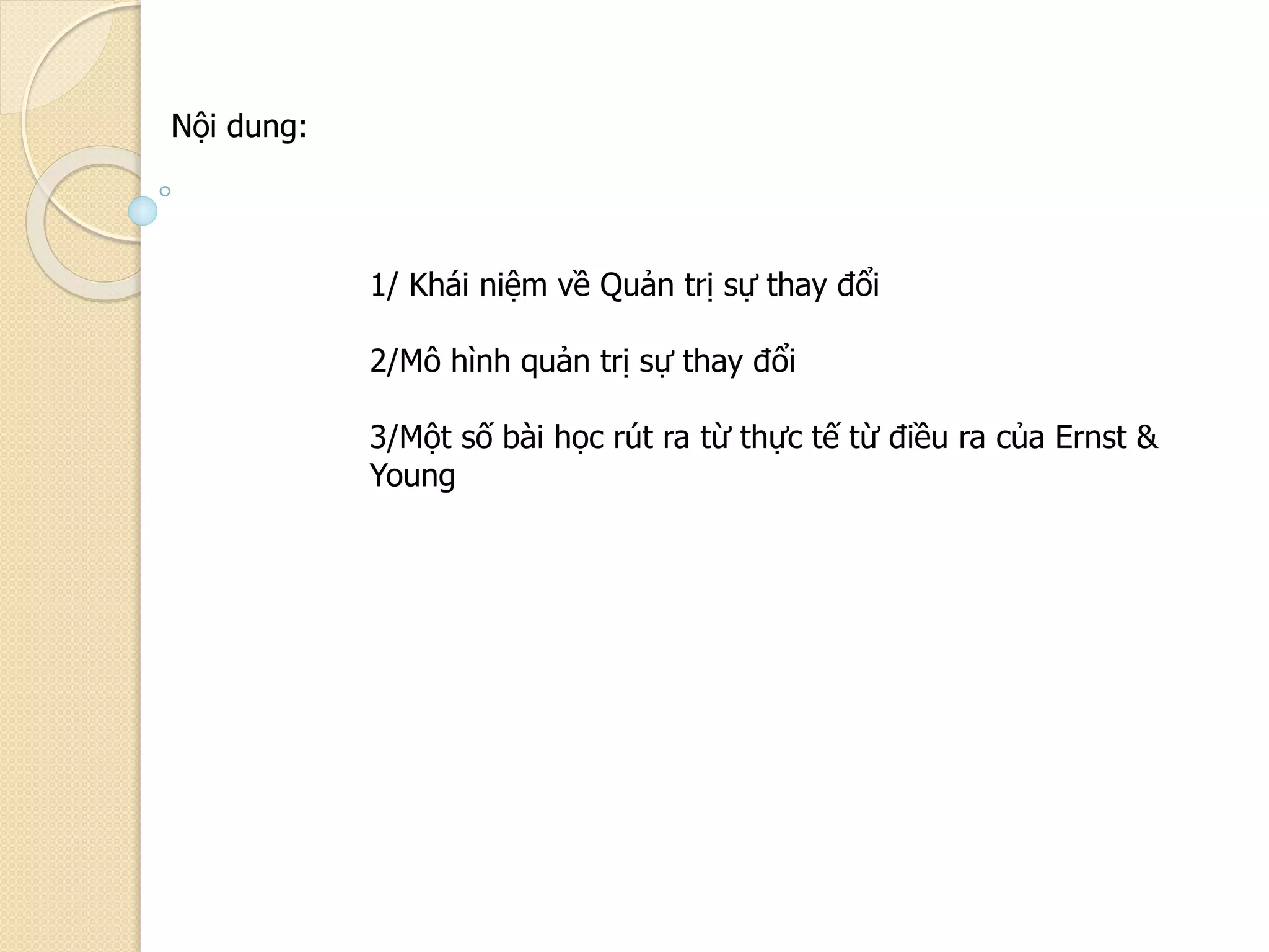 Quan ly su thay doi 1 | PPTX