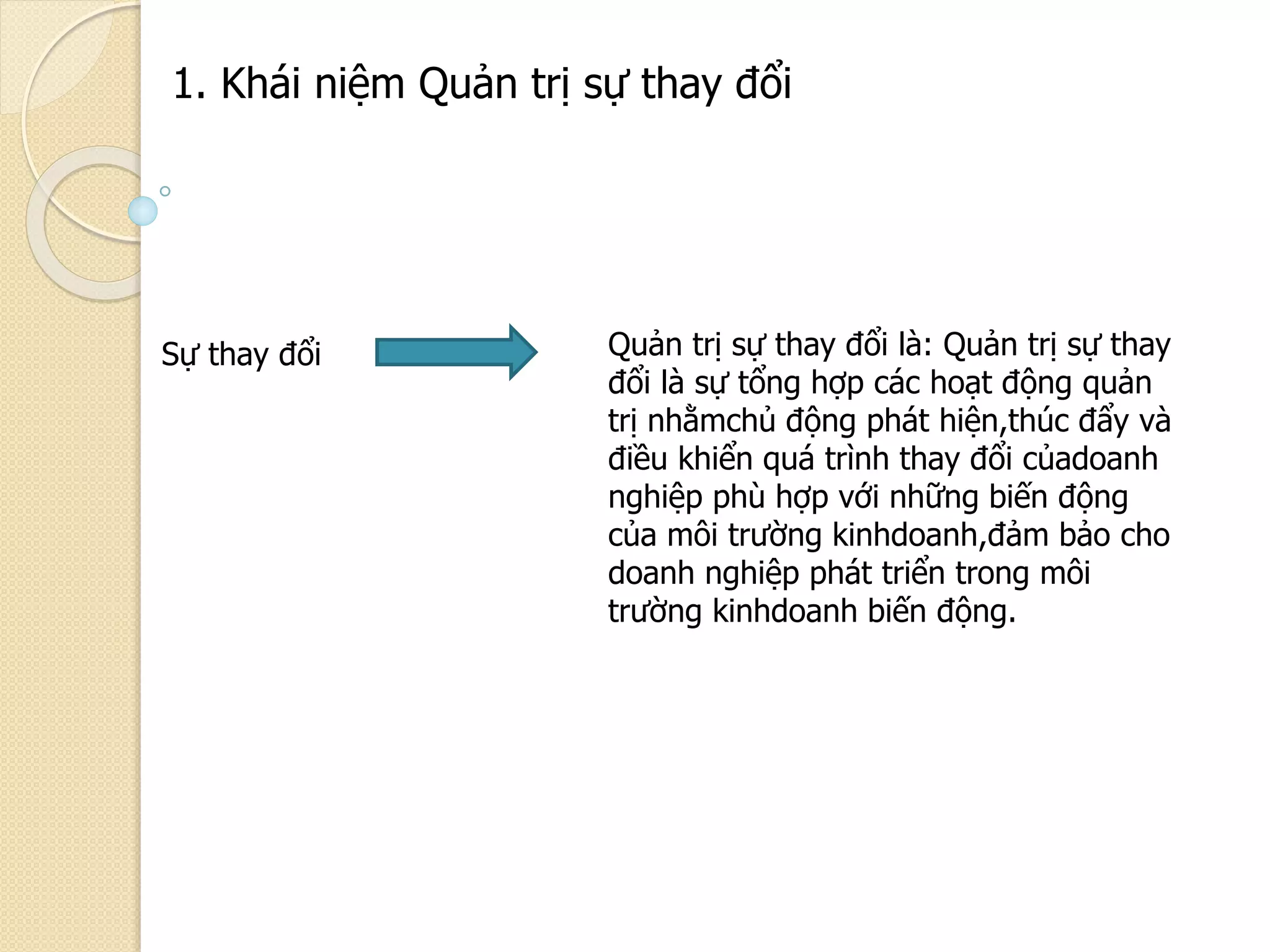 Quan ly su thay doi 1 | PPTX