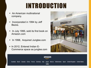 Amazon Strategy in India | PPTX