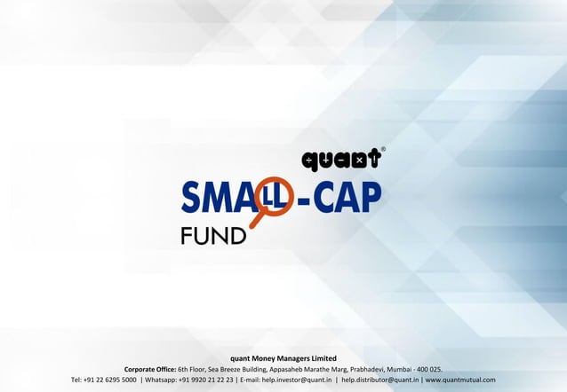 quant_Small_Cap_Fund_Presentation.pdf ppt | PPT