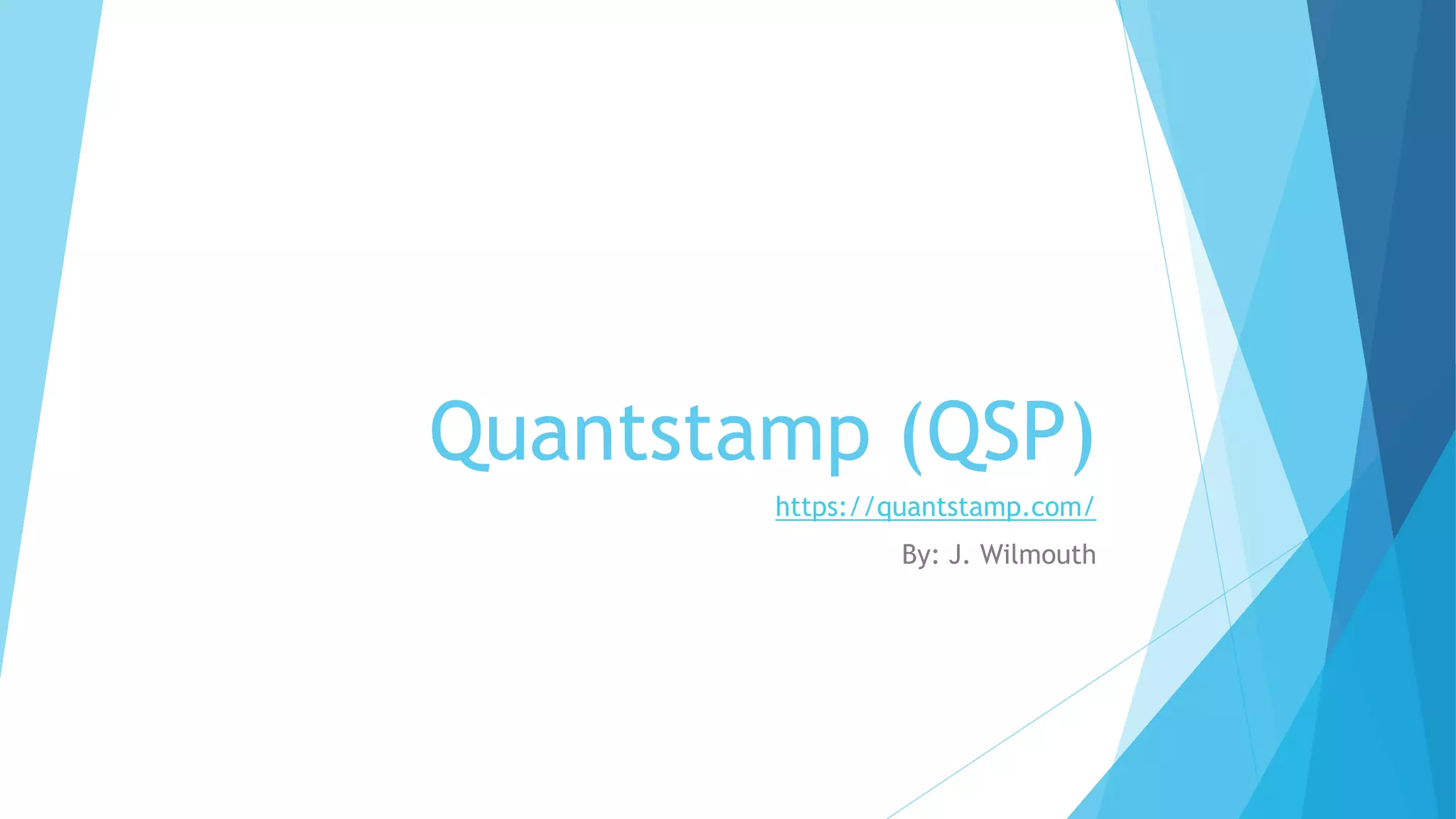 Quantstamp (qsp) | PPT