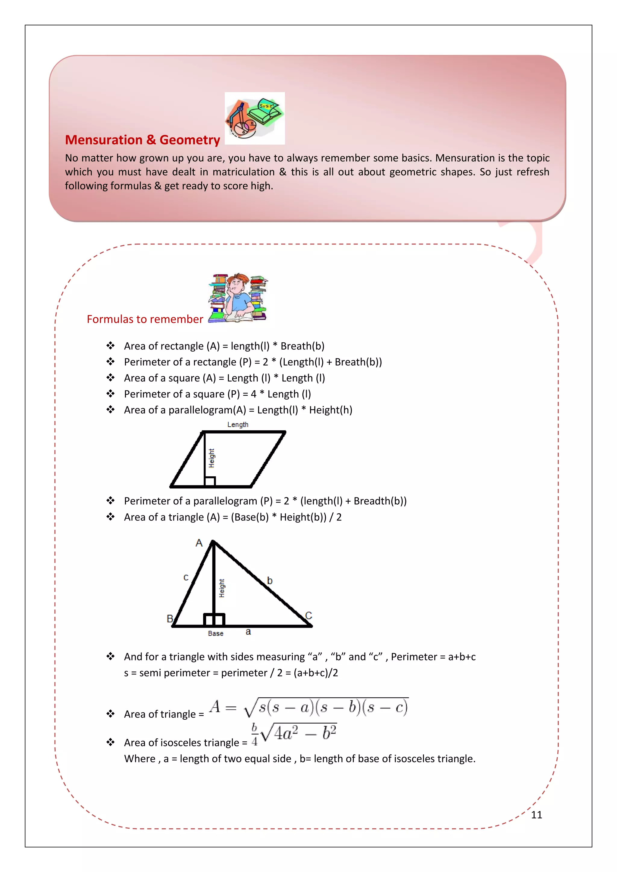 Quantitative Aptitude Test (QAT)-Tips & Tricks | PDF