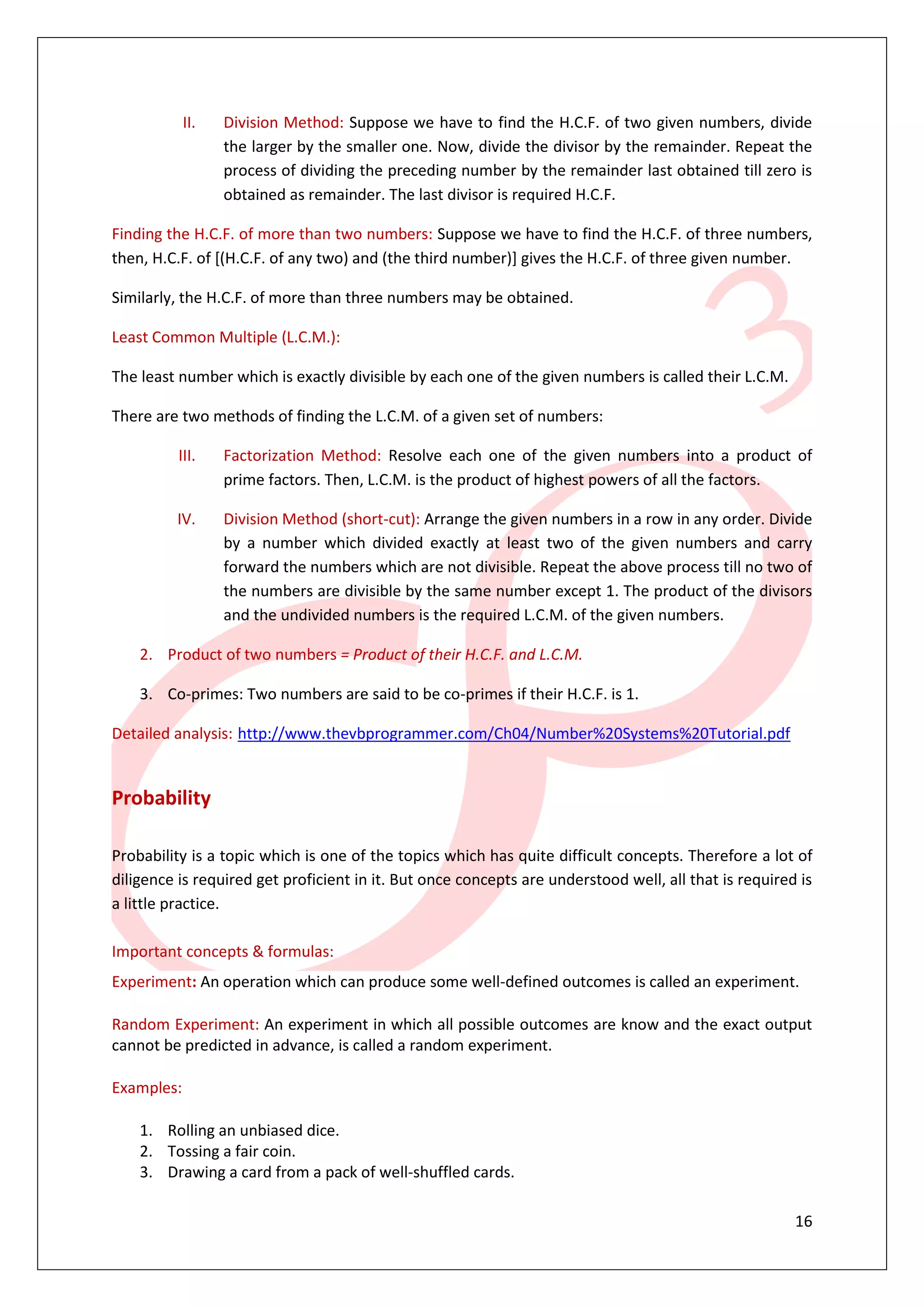 Quantitative Aptitude Test (QAT)-Tips & Tricks | PDF