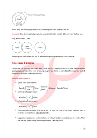 Quantitative Aptitude Test (QAT)-Tips & Tricks | PDF