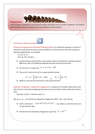 Quantitative Aptitude Test (QAT)-Tips & Tricks | PDF