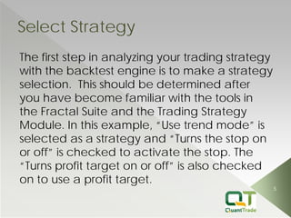 Backtesting Engine for Trading Strategies | PDF | Business Accounting ...