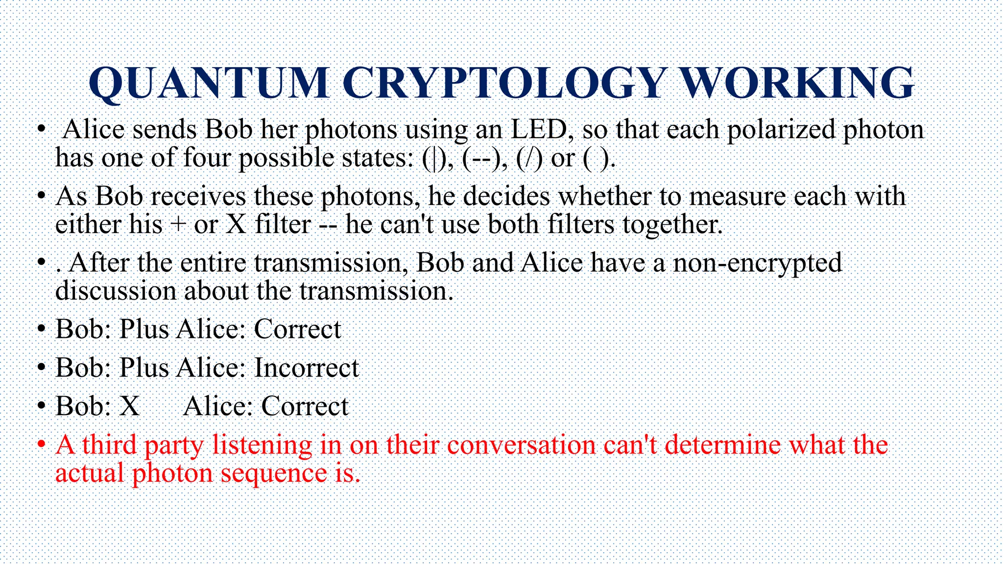 Quantum cryptography | PPTX