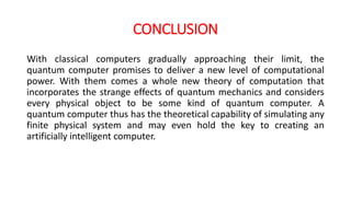 Quantum Computing in Cloud | PPTX