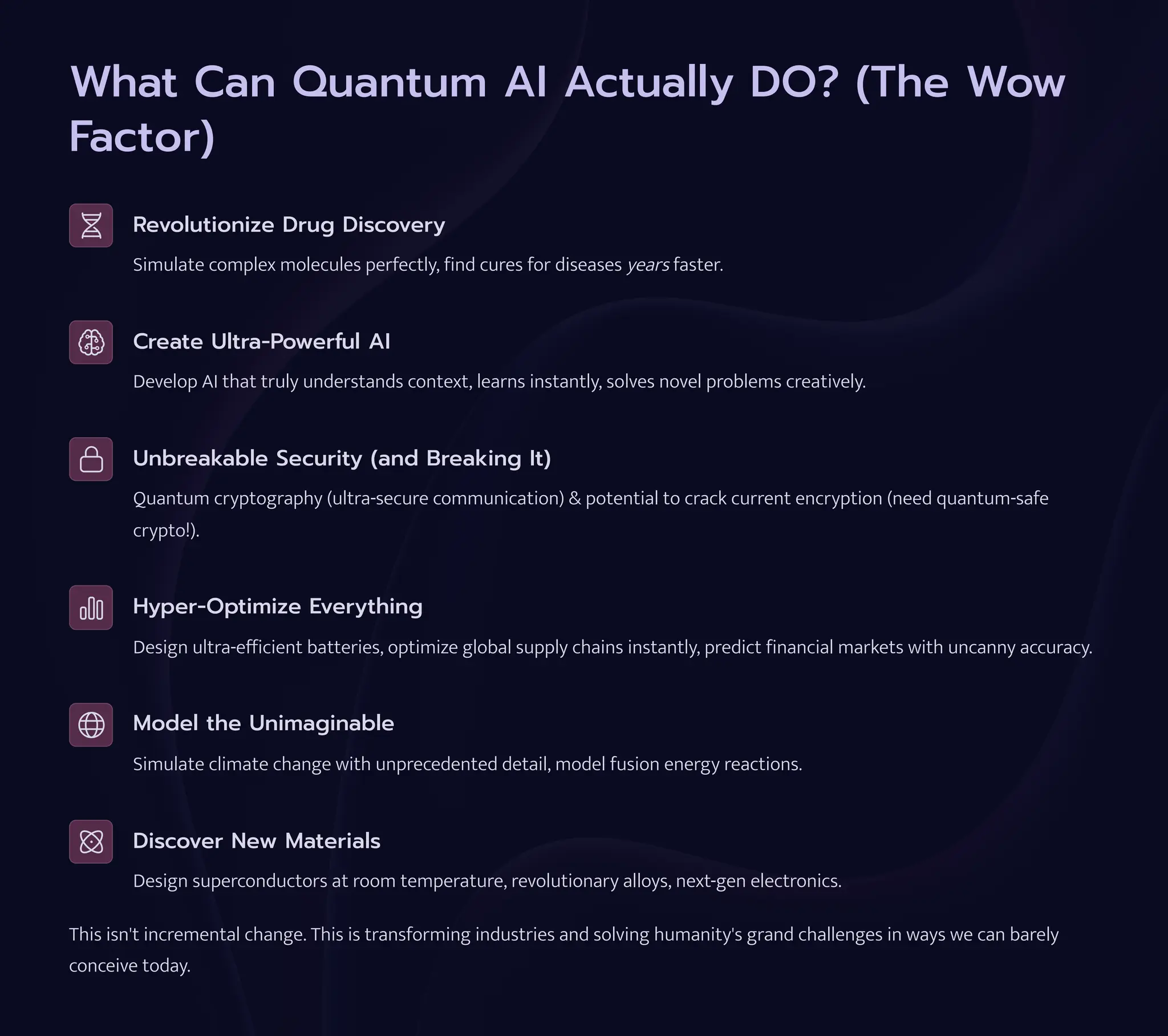 Quantum AI: Where Impossible Becomes Probable | PDF
