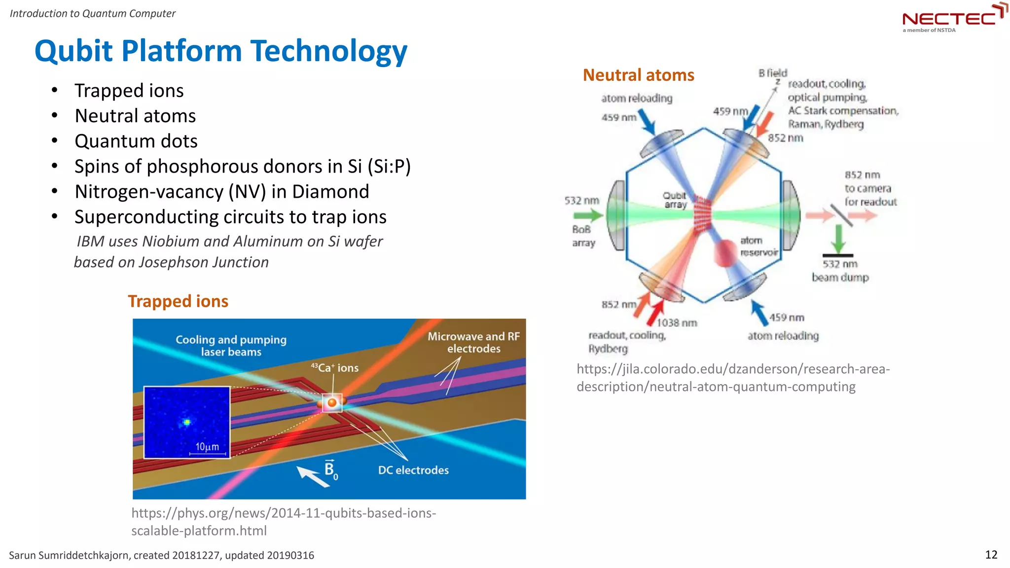 Introduction to Quantum Computer | PDF