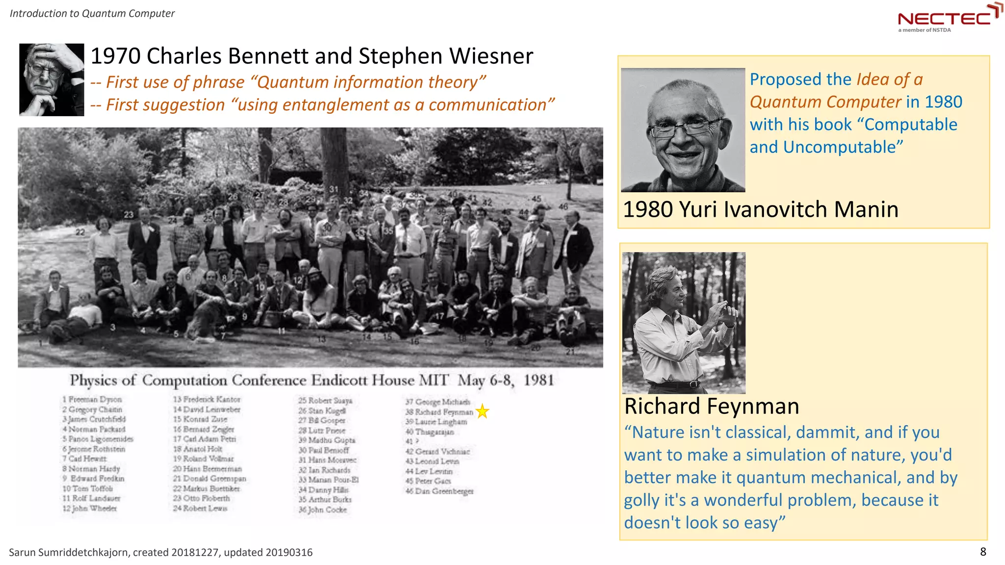Introduction to Quantum Computer | PDF