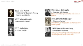 Introduction to Quantum Computer | PDF