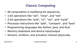 Quantum Computing Fundamentals 2023-04-14 | PPT