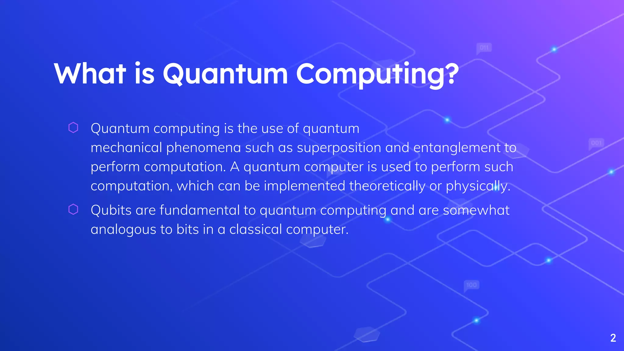 Quantum computing seminar | PPTX