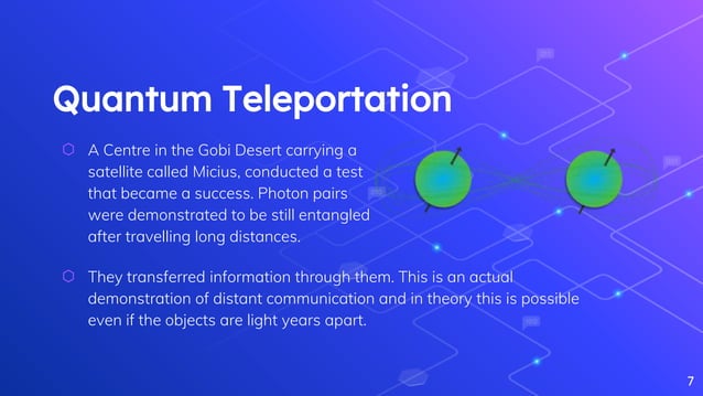 Quantum computing seminar | PPTX