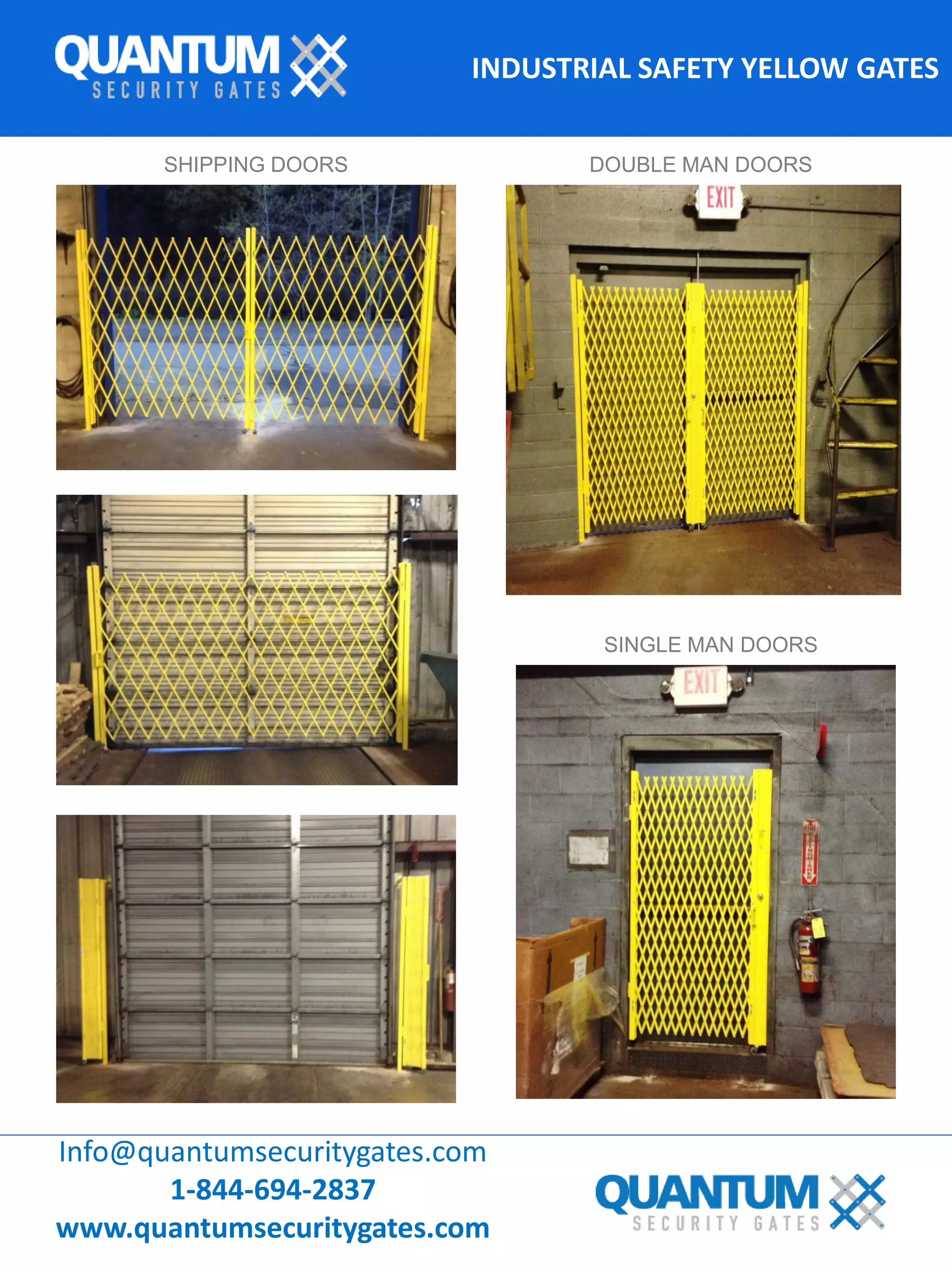 Quantum industrial-safety-yellow-gates | PDF