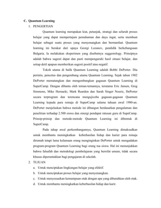 Quantum learning | DOC