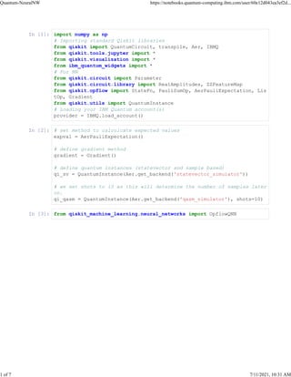 Quantum neural network | PDF