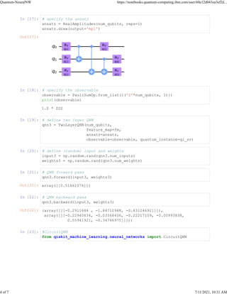 Quantum neural network | PDF