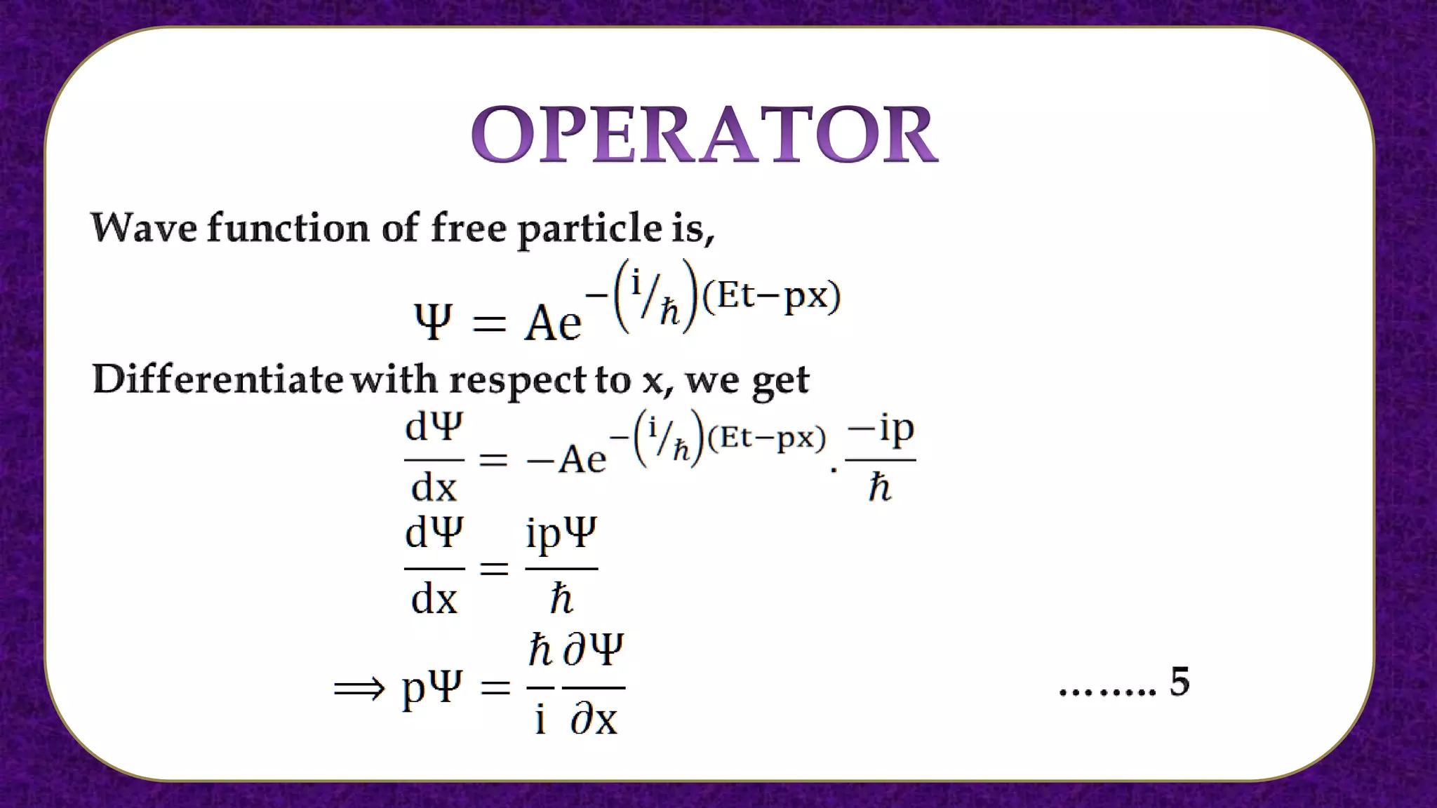 Expectation Value & Operator in Quantum Physics | PDF