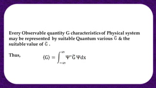 Expectation Value & Operator in Quantum Physics | PPT