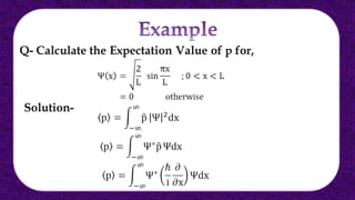 Expectation Value & Operator in Quantum Physics | PPT