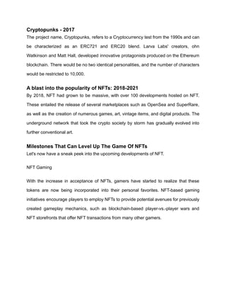 Quantum_ A Dive into the First-Ever NFT Art Piece Created.pdf | Currencies | Economy