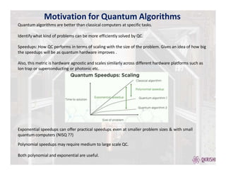 Quantum & AI in Finance | PPTX | Physics | Science