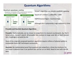 Quantum & AI in Finance | PPTX | Physics | Science