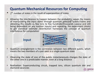 Quantum & AI in Finance | PPTX | Physics | Science