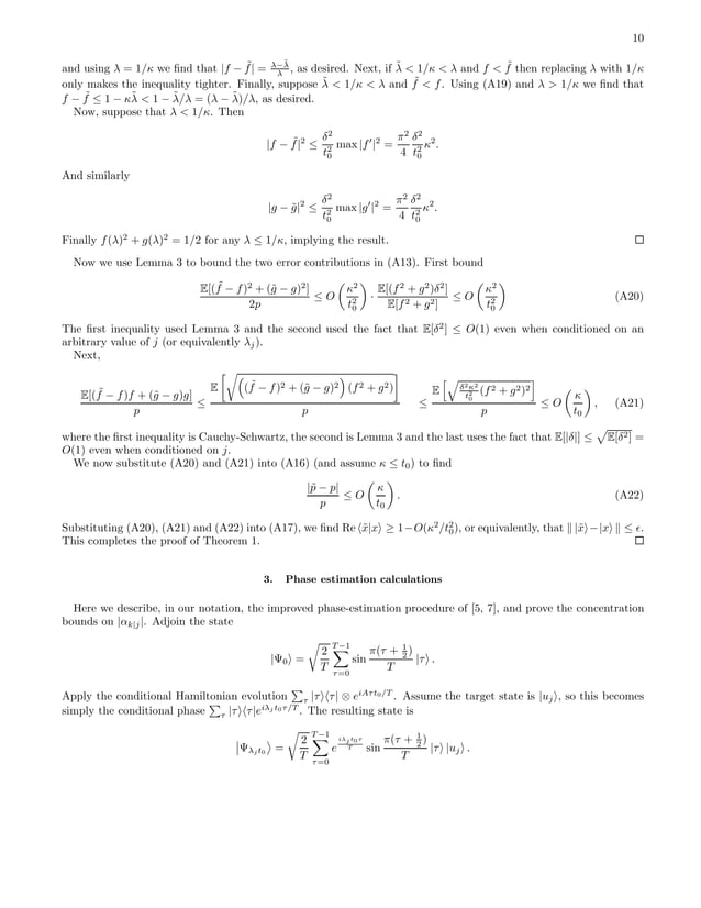 Quantum Algorithm For Solving Linear Systems Of Equations