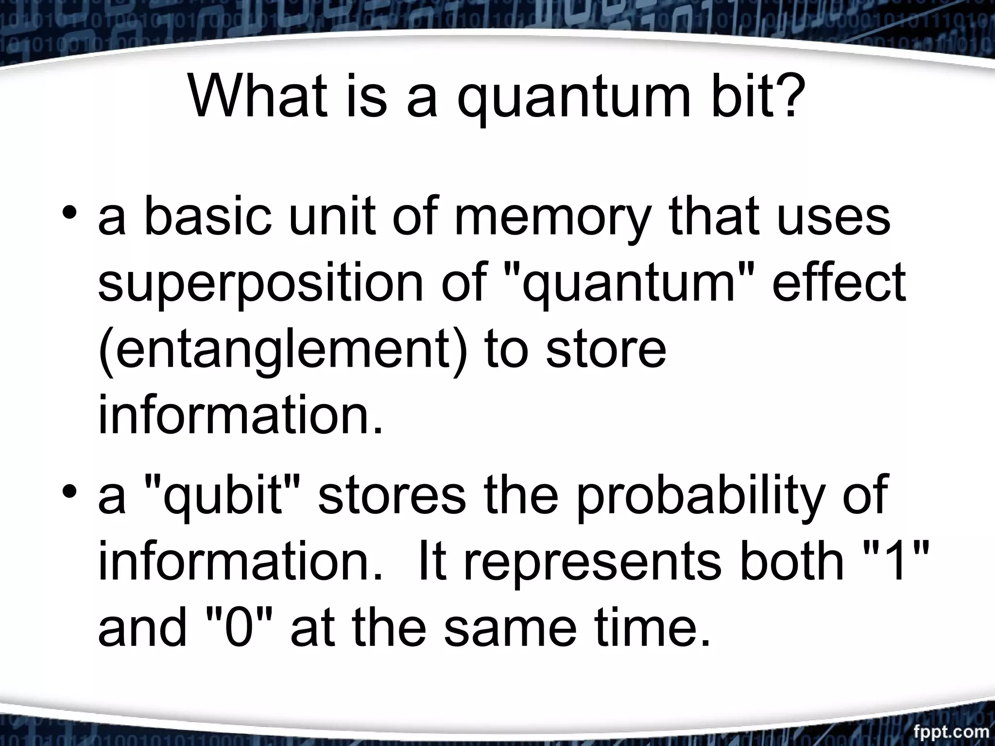 Quantum artificial intelligence | PPT